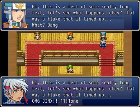 Double Message * | Galv's RPG Maker Scripts & Plugins