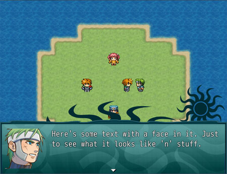 Message Background | Galv's RPG Maker Scripts & Plugins